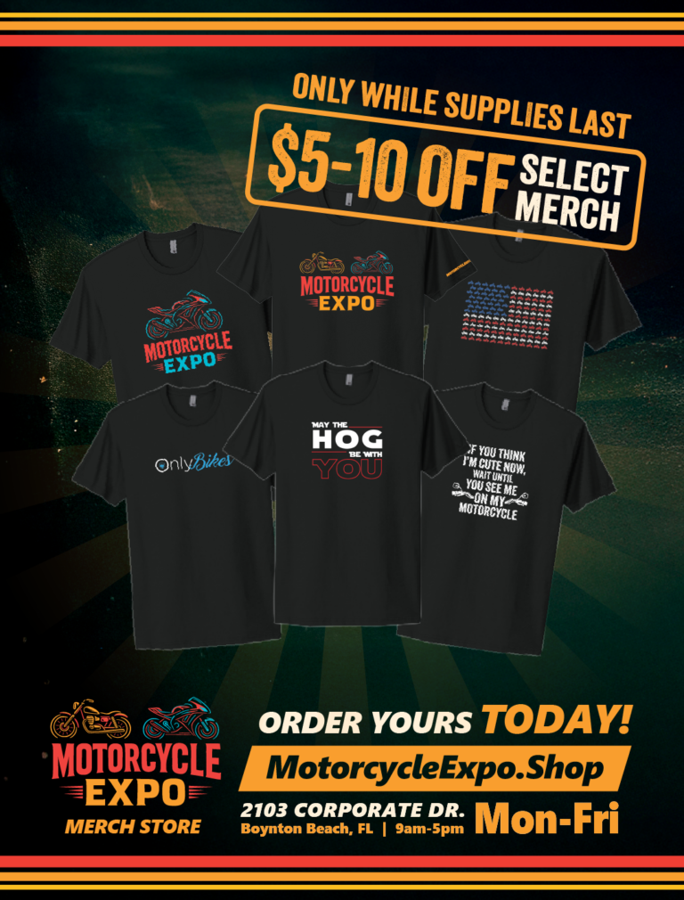 Motorcycle Expo 2026-2027 Tour | Tampa, Palm Beach, Jacksonville